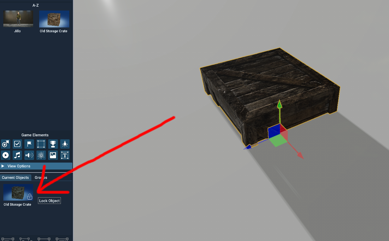 Widget mode hides all the smart object modes but this means you cannot unlock/lock objects ...
