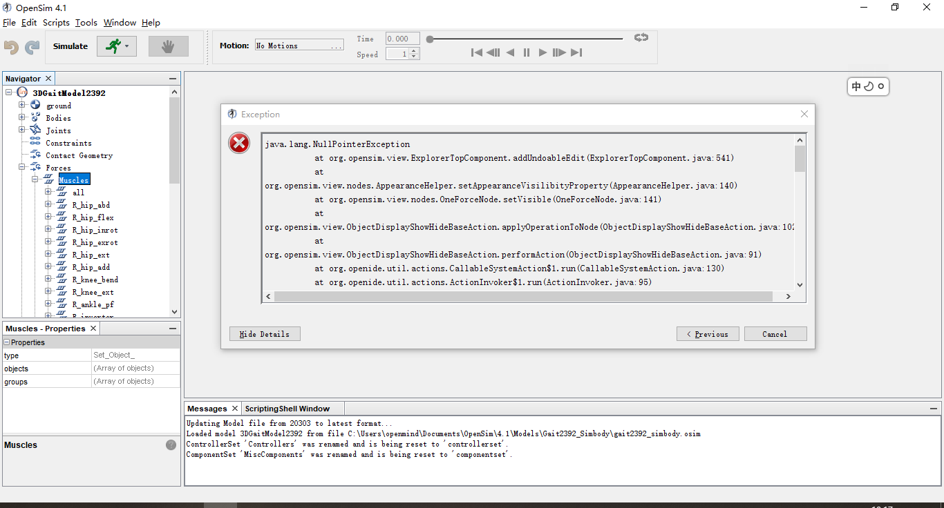 Opening model fails · Issue #1224 · opensim-org/opensim-gui · GitHub