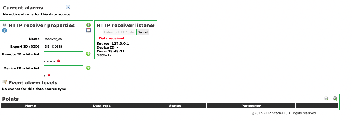 HTTP Receiver not working · Issue #2333 · SCADA-LTS/Scada-LTS · GitHub