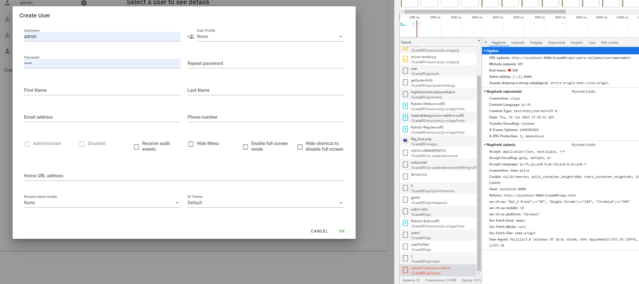 Fixed create new user · Issue #2566 · SCADA-LTS/Scada-LTS · GitHub