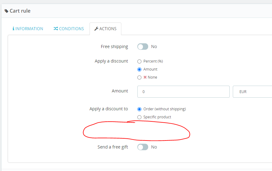 Cart Rules configuration : Exclude discounted products option disappeare · Issue #26775 ...