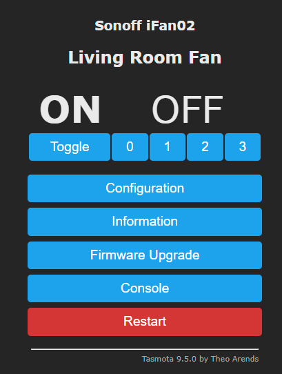 New Tile Card for Fan No Features for Tasmota IFAN 2 · Issue #16111 · home-assistant/frontend ...