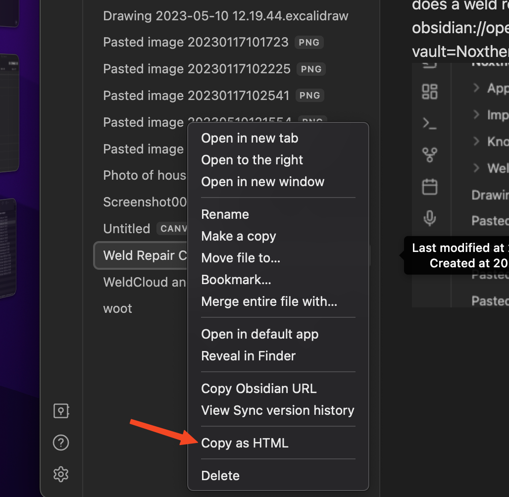 Copy as HTML button by right clicking doesn't seem to be working? · Issue #31 · mvdkwast ...