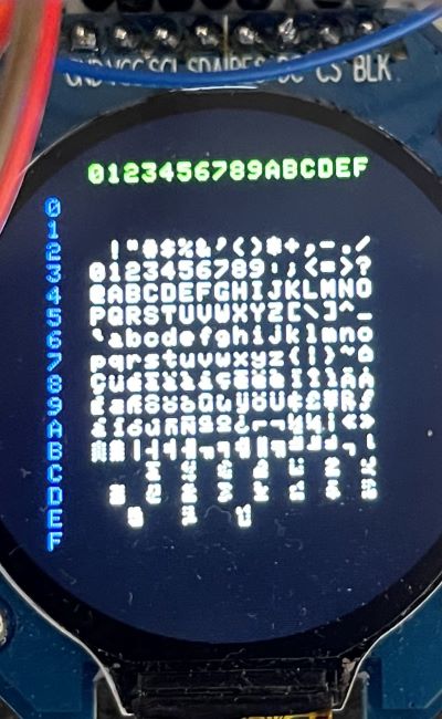 GLCD Font does not display entire character set and crashes on ESP32 ... GLCD Font does not display entire character set and crashes on ESP32 ...