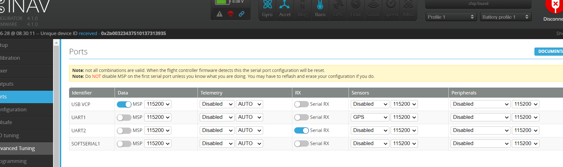 Ghost Setup on INAV 4.10 · iNavFlight inav · Discussion #8170 · GitHub