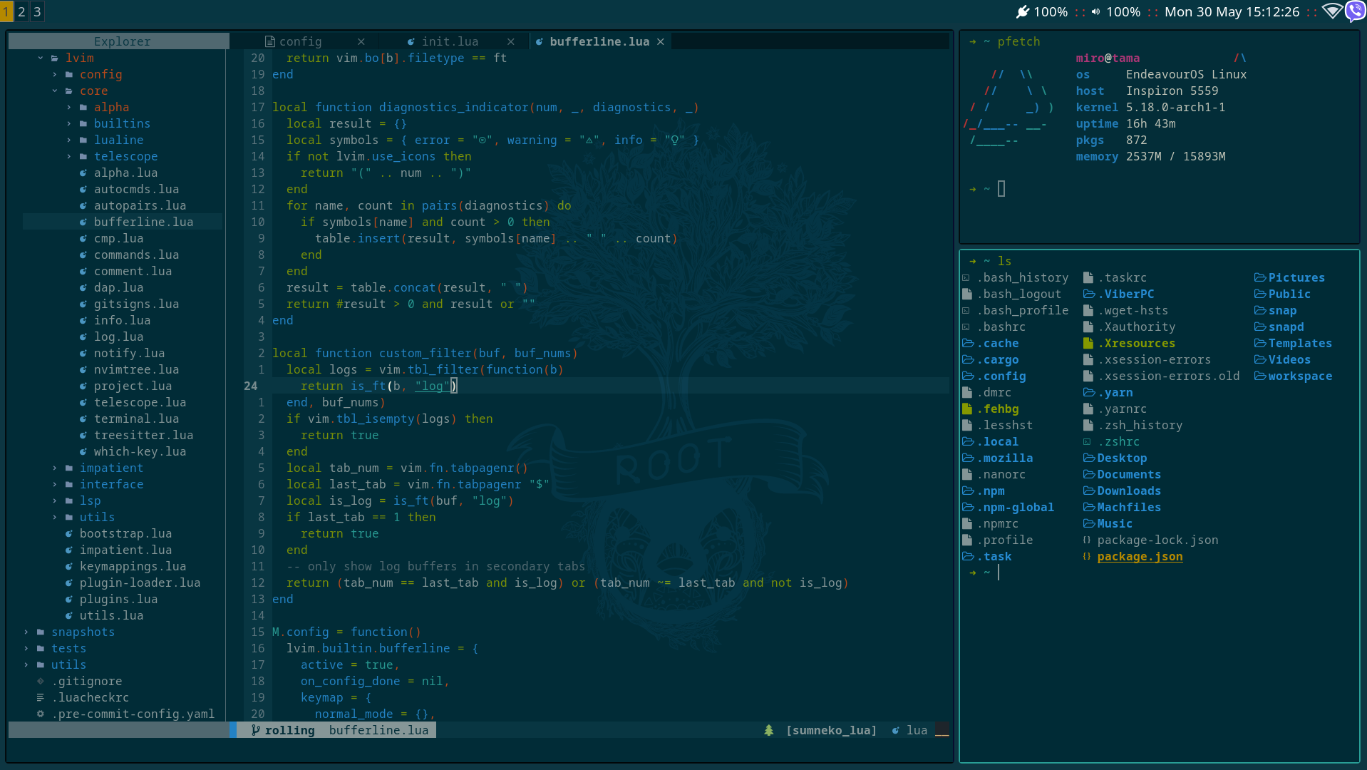 GitHub - blazingly-fast/Miro-OS: dotfiles
