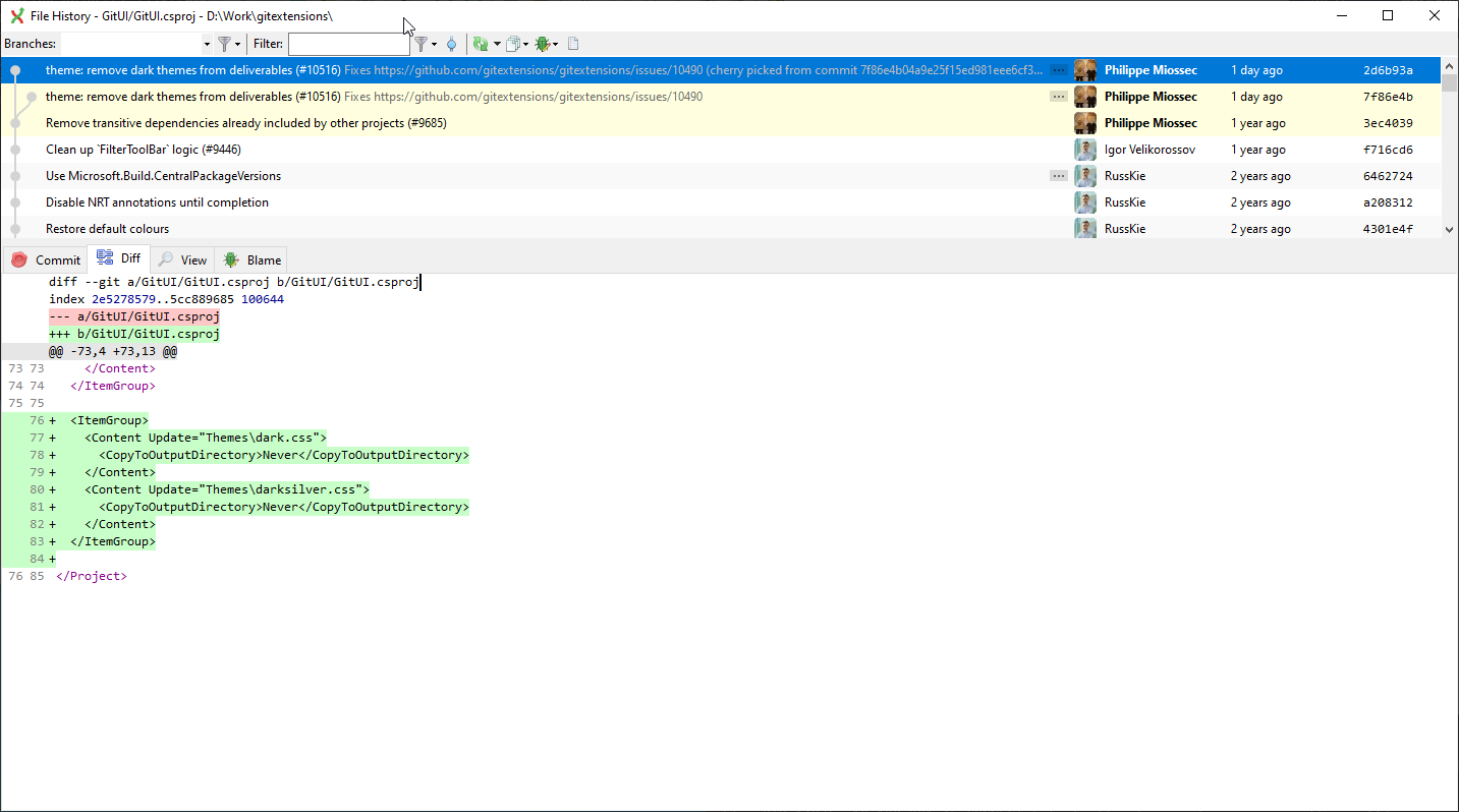 File History is empty after switching from version 3.5.4 to 4.0.1 ...