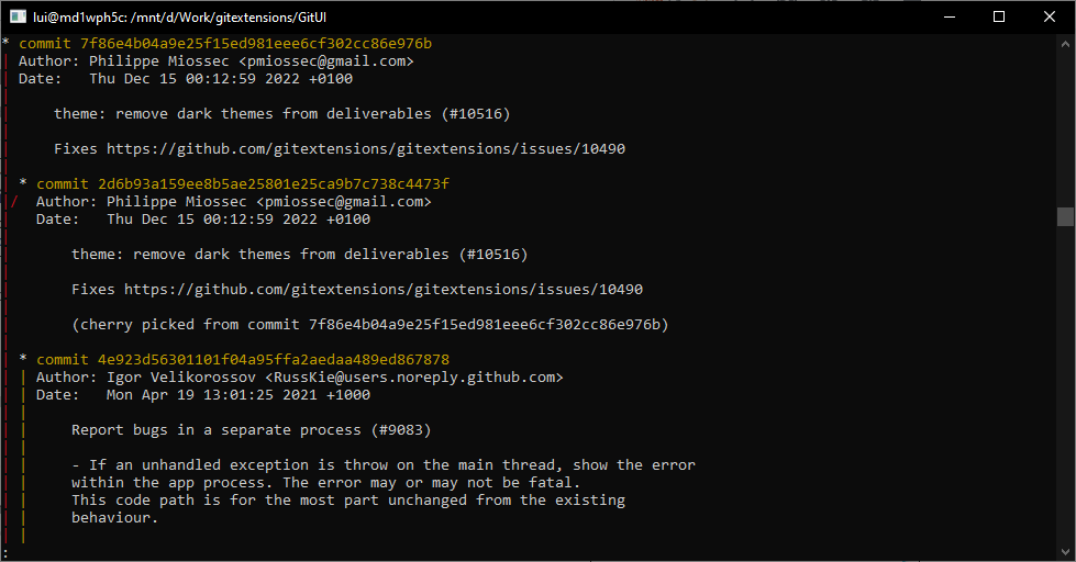 File History is empty after switching from version 3.5.4 to 4.0.1 · Issue #10537 · gitextensions ...