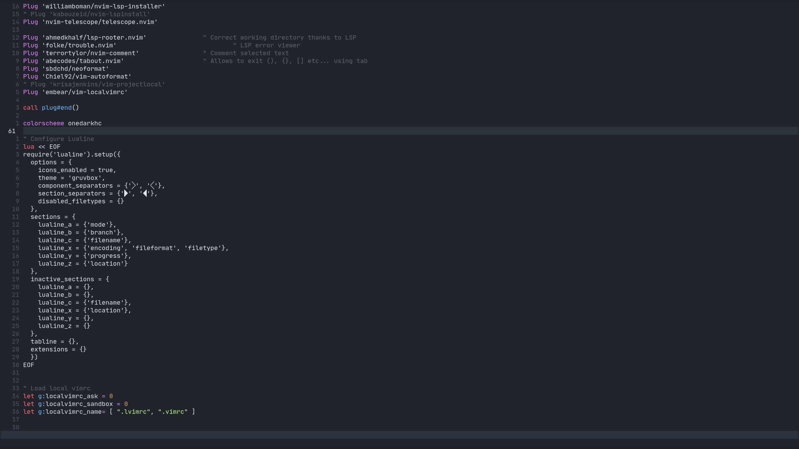 Blank lualine · Issue #352 · nvim-lualine/lualine.nvim · GitHub