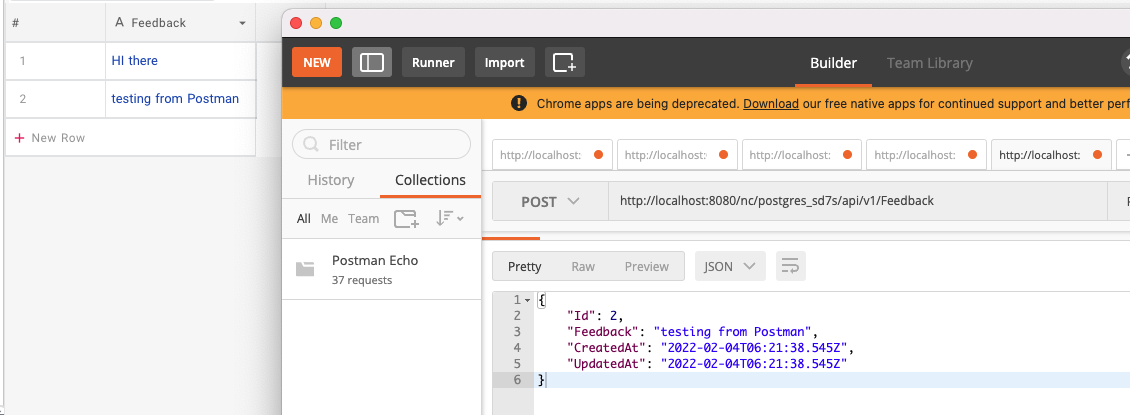 Create Row Post Api Not Functioning As Expected · Issue 1043 · Nocodbnocodb · Github