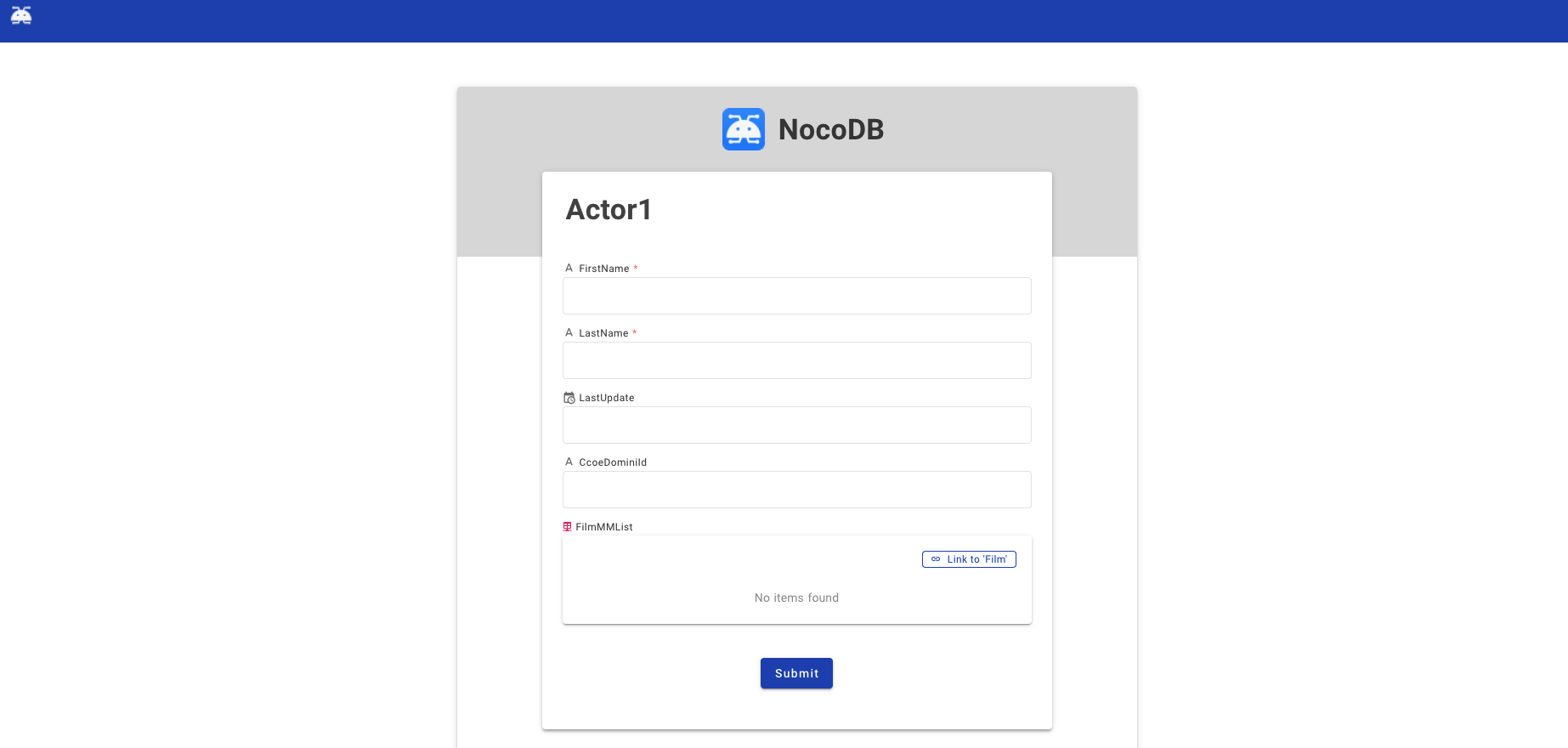 Shared Form view is Empty · Issue #2228 · nocodb/nocodb · GitHub