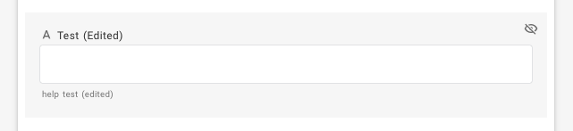When I create a new form and find that the field properties are incorrect, I can't change them ...