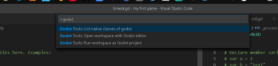 Have no the Command to run the script or open the editor. · Issue #155 · godotengine/godot ...