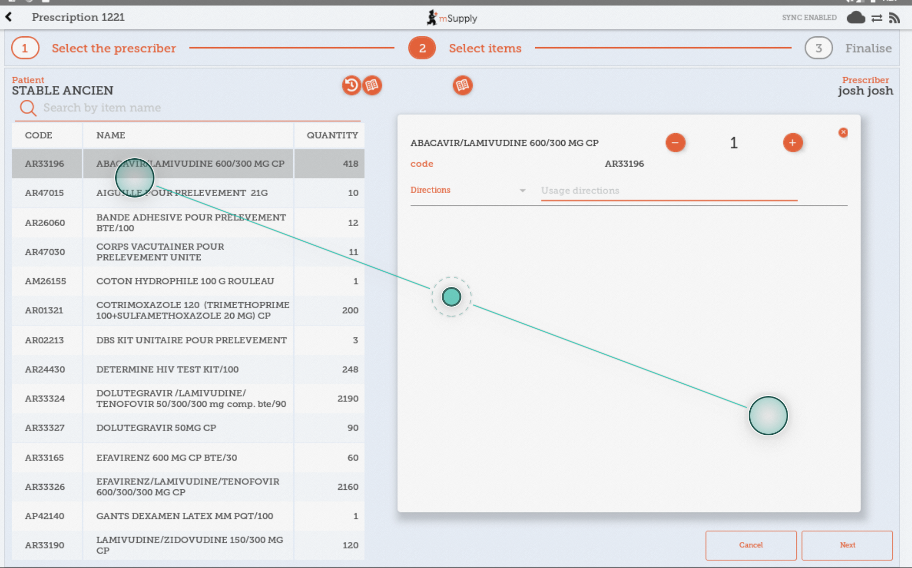 Sync error after creating prescription associated with non-local prescriber · Issue #3055 ...