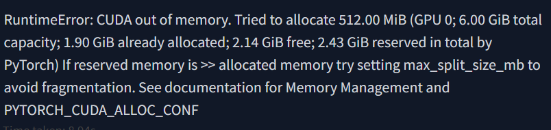 CUDA out of memory with Waifu Diffusion model · Issue #478 · AUTOMATIC1111/stable-diffusion ...