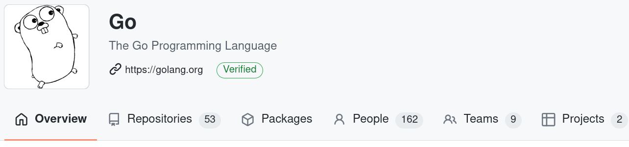 github: Go Organization website points to golang.org · Issue #49784 · golang/go · GitHub