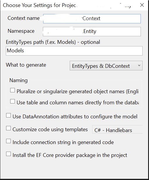 buttons don't appear · Issue #1731 · ErikEJ/EFCorePowerTools · GitHub