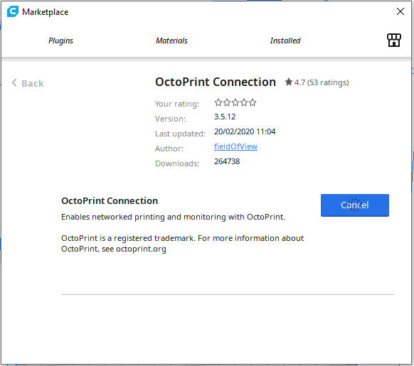 Cura 4.5 cannot install plugins · Issue #7387 · Ultimaker/Cura · GitHub