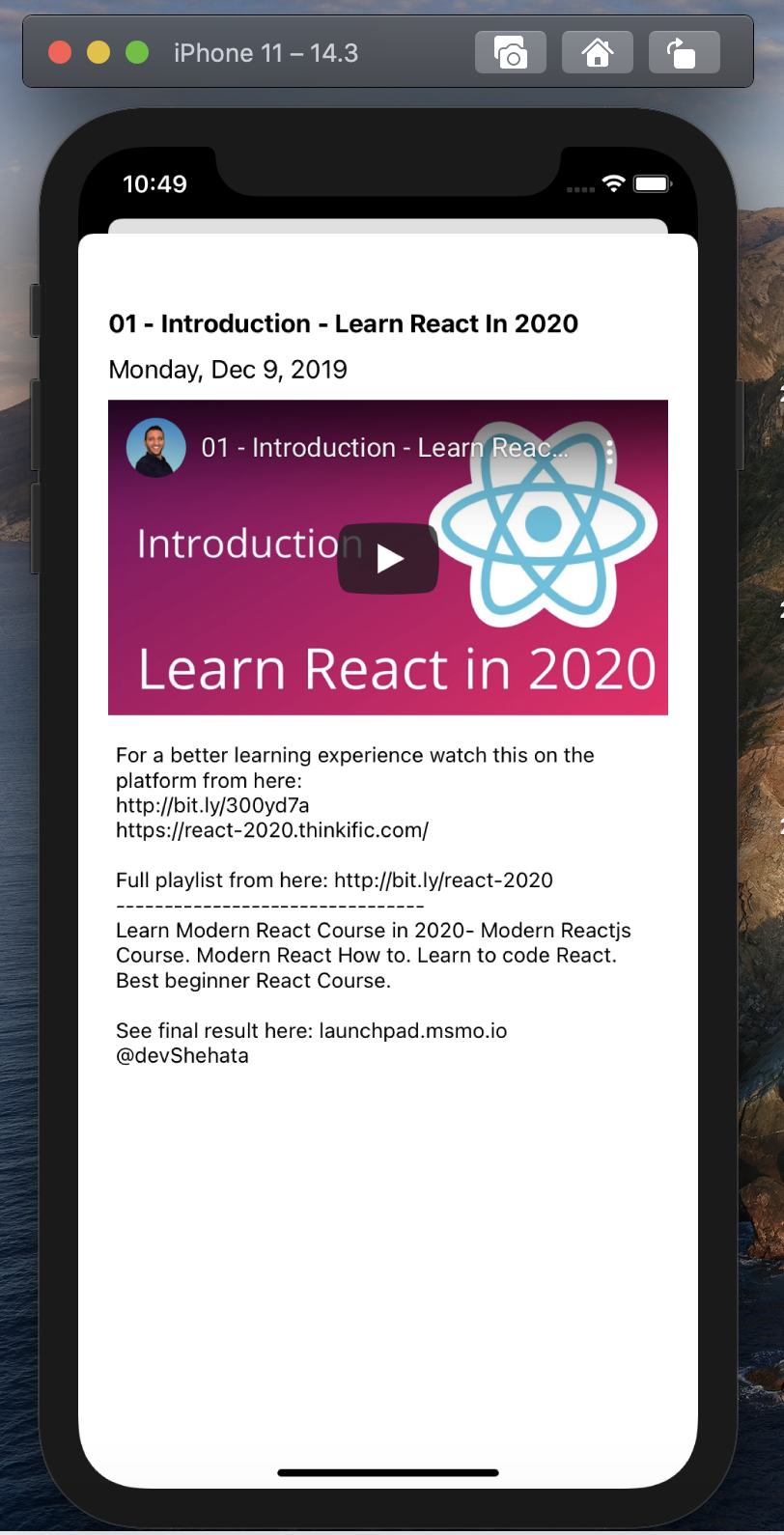 GitHub - iamwangziwei/YouTube-App: An iOS YouTube App