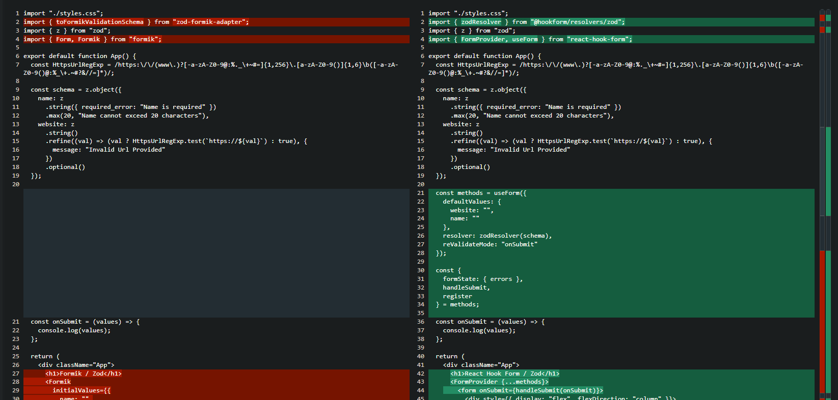 Zod Required/Optional not being respected · react-hook-form · Discussion #9558 · GitHub