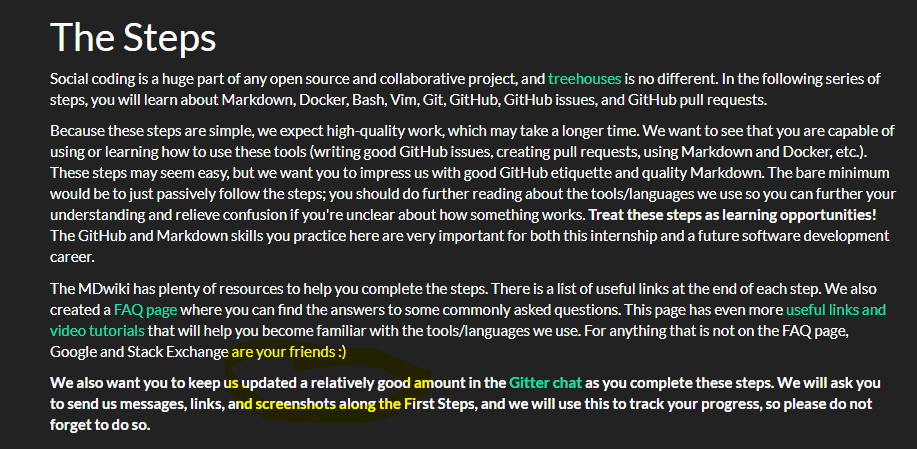 Adding the missing word (preposition) in the fourth paragraph of the section "The Steps" · Issue ...