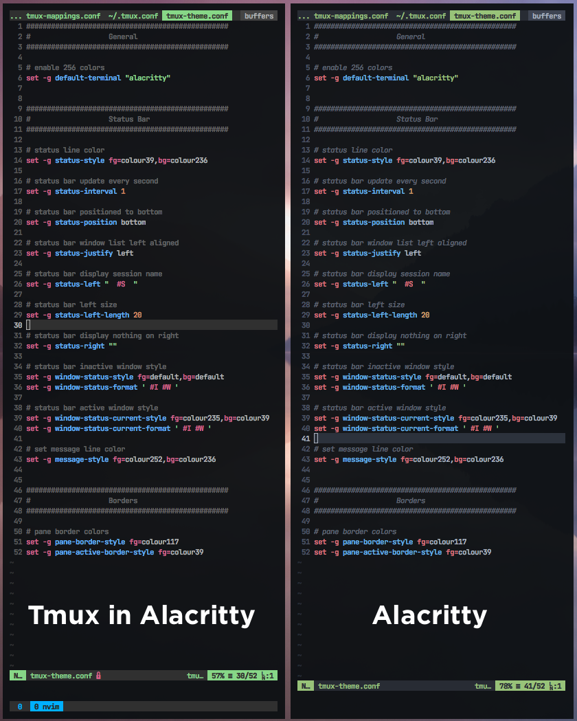 Colors Tinited Yellow · Issue 2629 · Tmuxtmux · Github