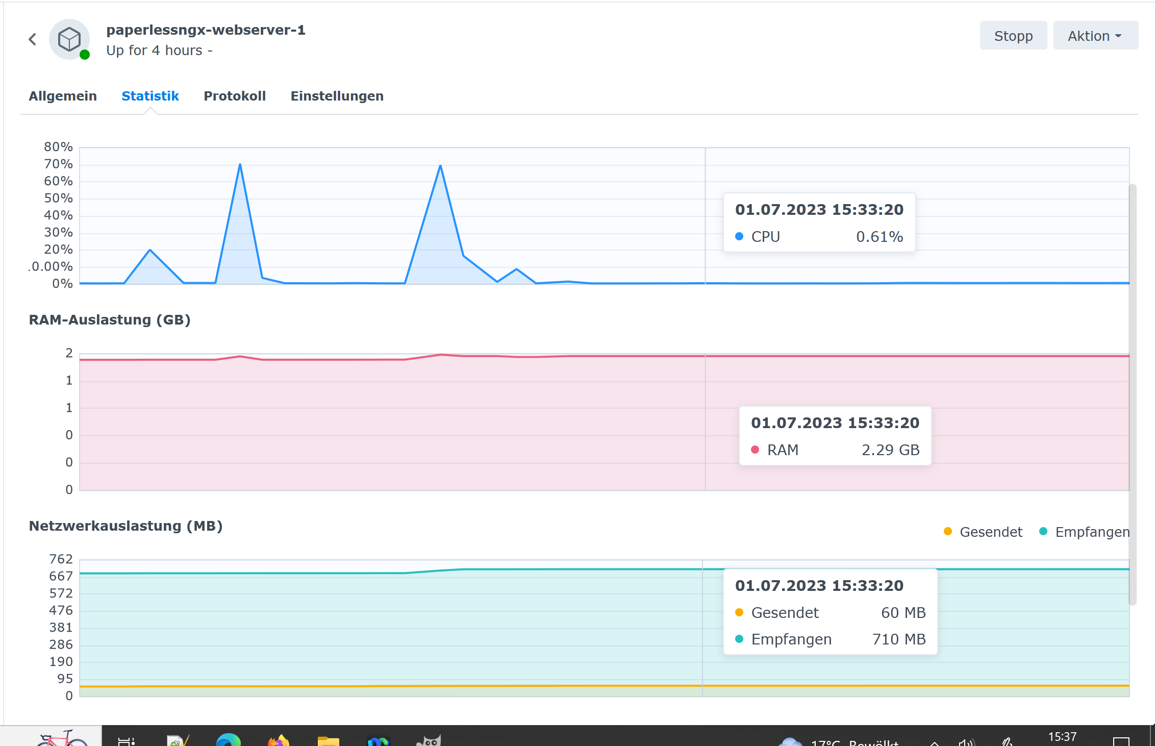 [BUG] High Ram Usage while idle · Issue #3616 · paperless-ngx/paperless-ngx · GitHub