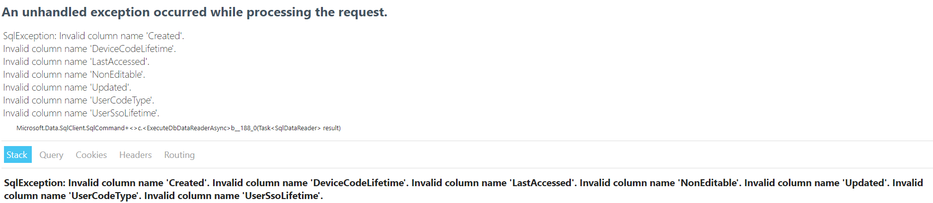Login does not work: IOException: IDX20807: Unable to retrieve document from: 'http://host ...