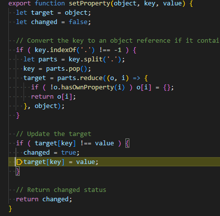 The expandObject helper does not handle cases where two properties of ...