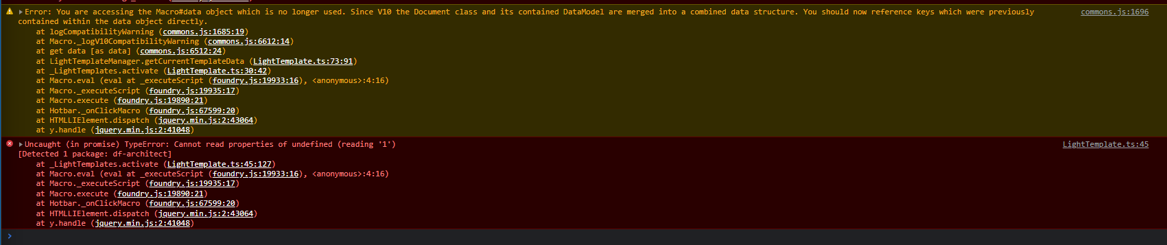 FVTTv10: Light Templating toggle fails with error · Issue #155 ...