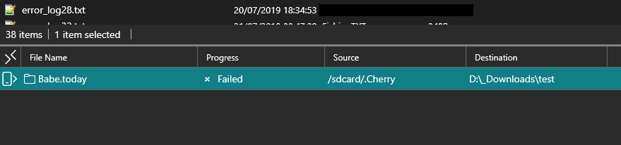 Add support for failure description on file operations · Issue #127 ...