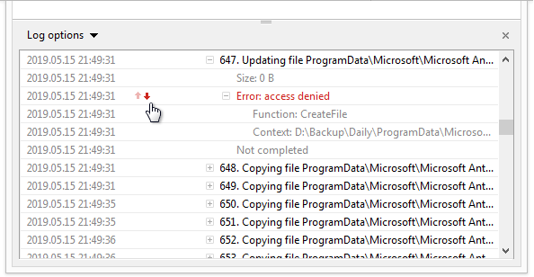 Add support for failure description on file operations · Issue #127 ...