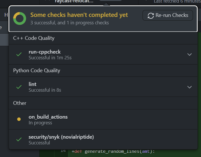 Rerun checks button isn't centered vertically · Issue #15531 · desktop/desktop · GitHub
