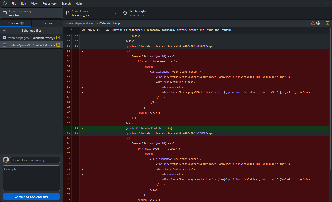 Allow users to undo the changes of the selected file with the Del/Delete key · Issue #16548 ...