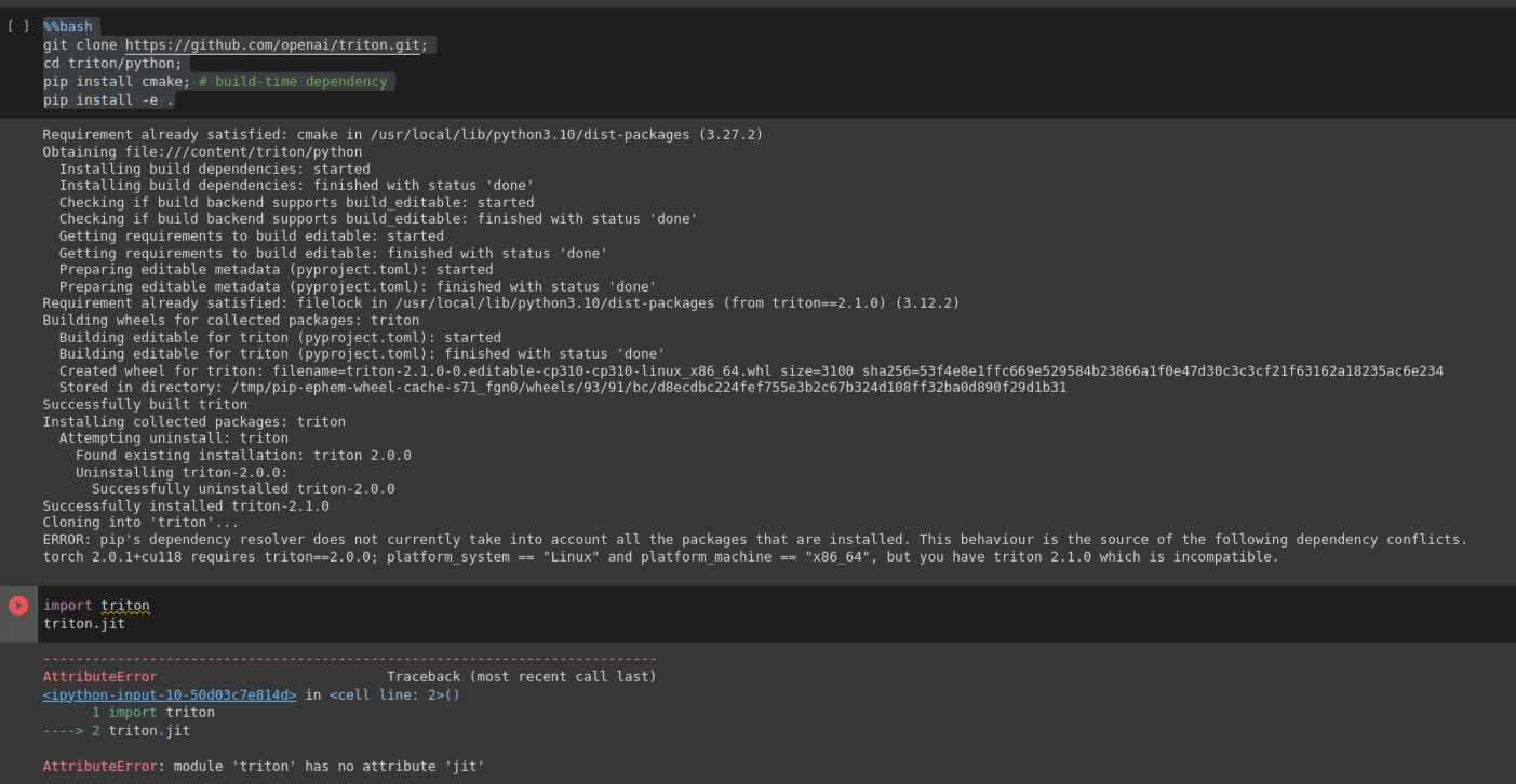 Feedback on usage · Issue #2211 · triton-lang/triton · GitHub