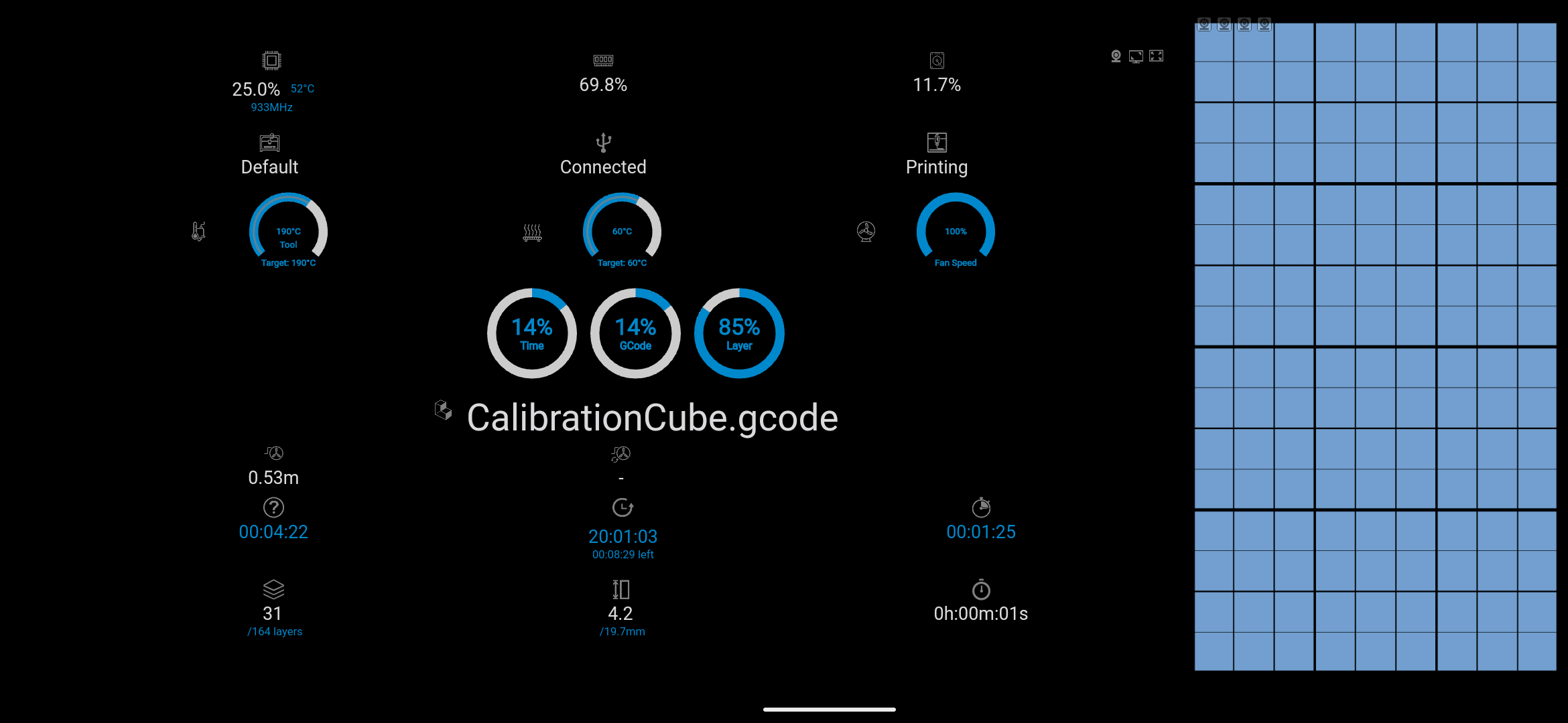 Webcam panel doesn't resize in smaller screens when in full screen mode / full browser · Issue ...