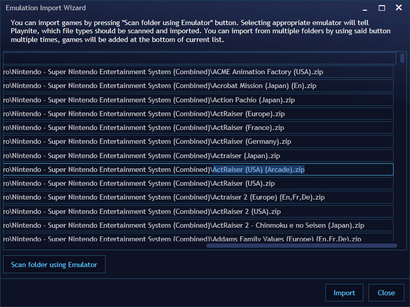 Emulation Import Wizard - Add Real File Name · Issue #921 · JosefNemec ...