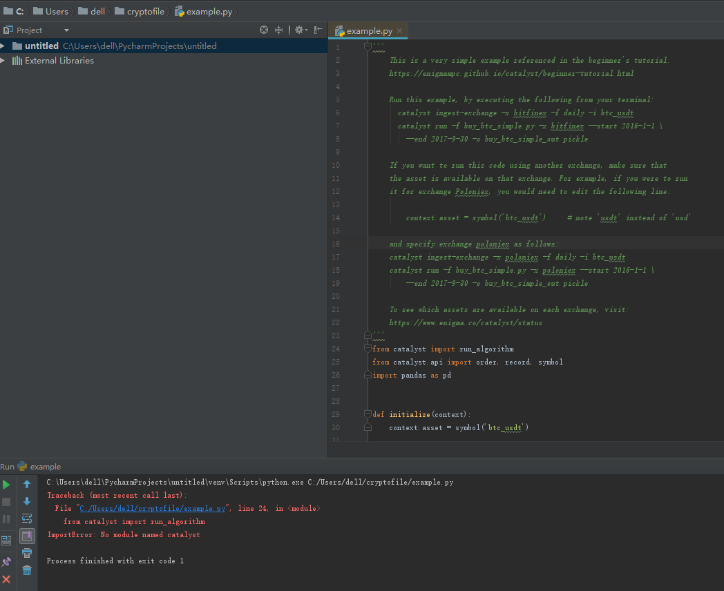 Add documentation for setting up Catalyst with PyCharm IDE · Issue #192 ... Add documentation for setting up Catalyst with PyCharm IDE · Issue #192 ...