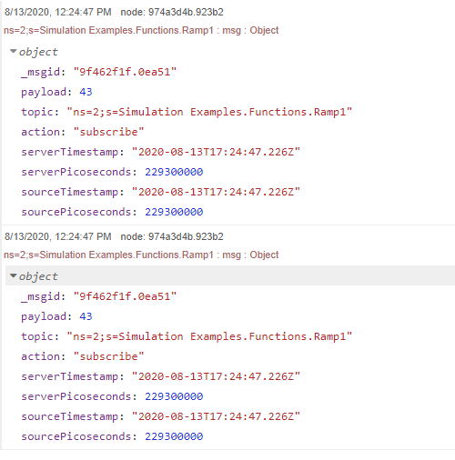 Subscribe Returns Repeated Values · Issue 188 · Mikakarailanode Red Contrib Opcua · Github