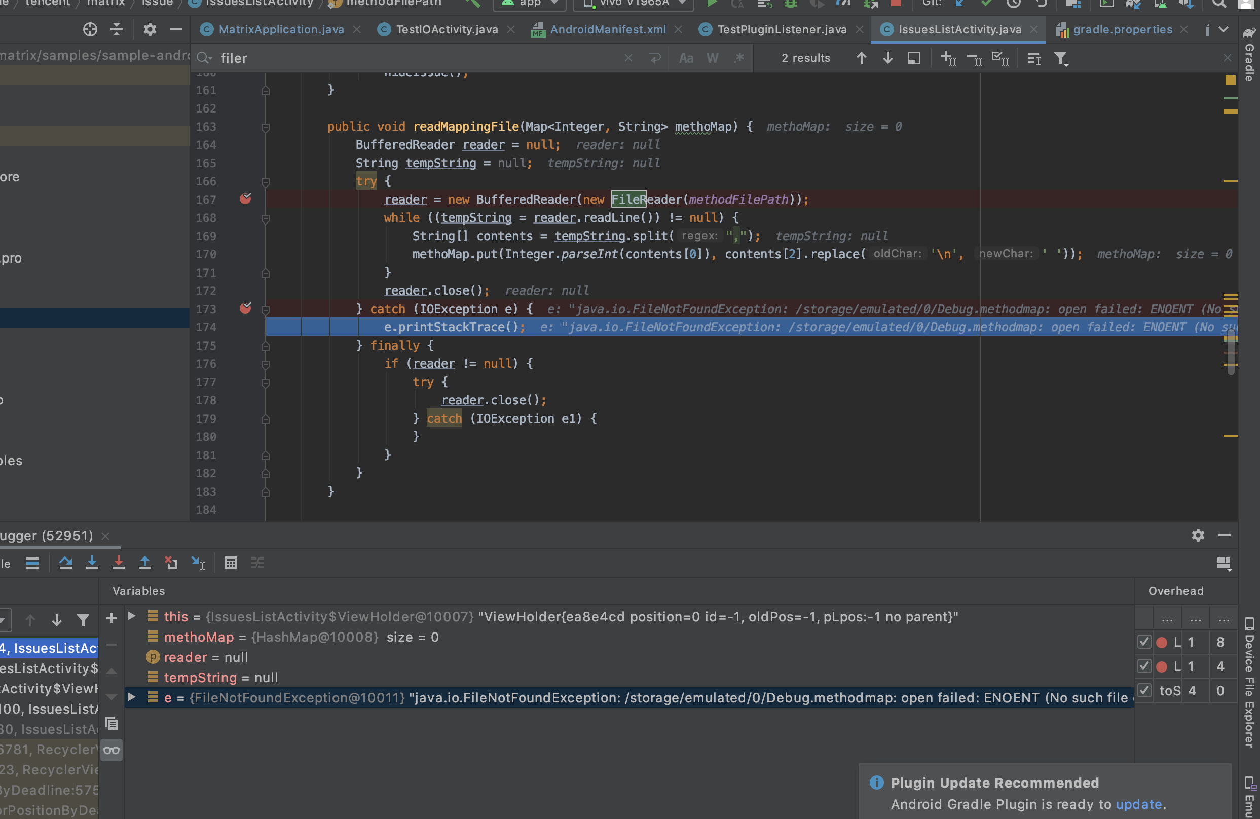 DEMO找不到Debug.methodmap文件 · Issue #570 · Tencent/matrix · GitHub