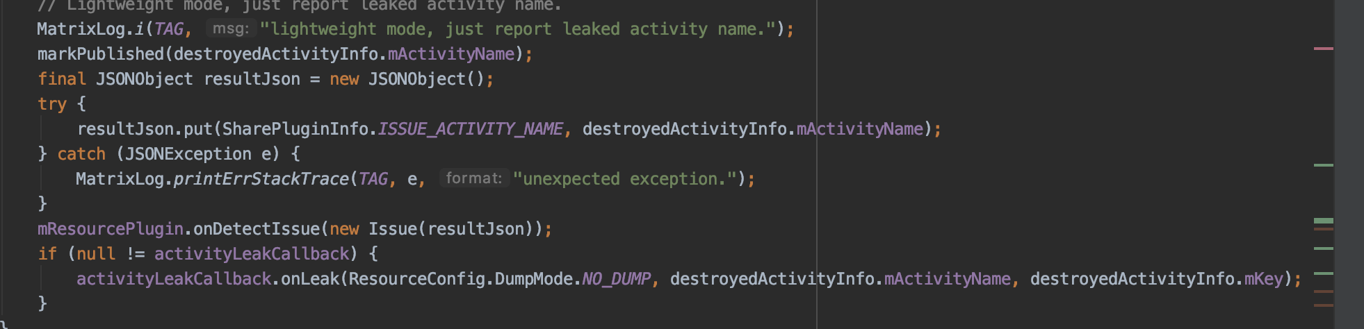 请问Resource Canary中的dump mode SILENCE_DUMP和NO_DUMP有什么区别 · Issue #572 · Tencent/matrix · GitHub