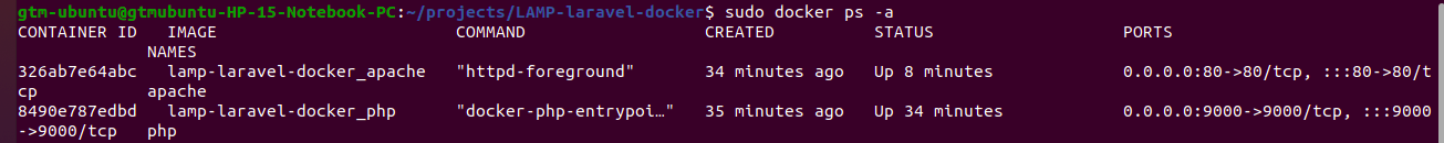 Containerize LAMP application using Docker · Issue #1 · LAMPEngineer/LAMP-laravel-docker · GitHub