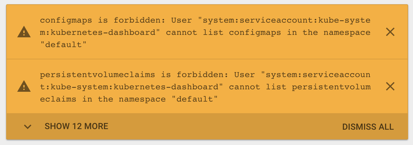 Dashboard permission errors after 1.10.3 upgrade · Issue #467 · Azure/AKS · GitHub
