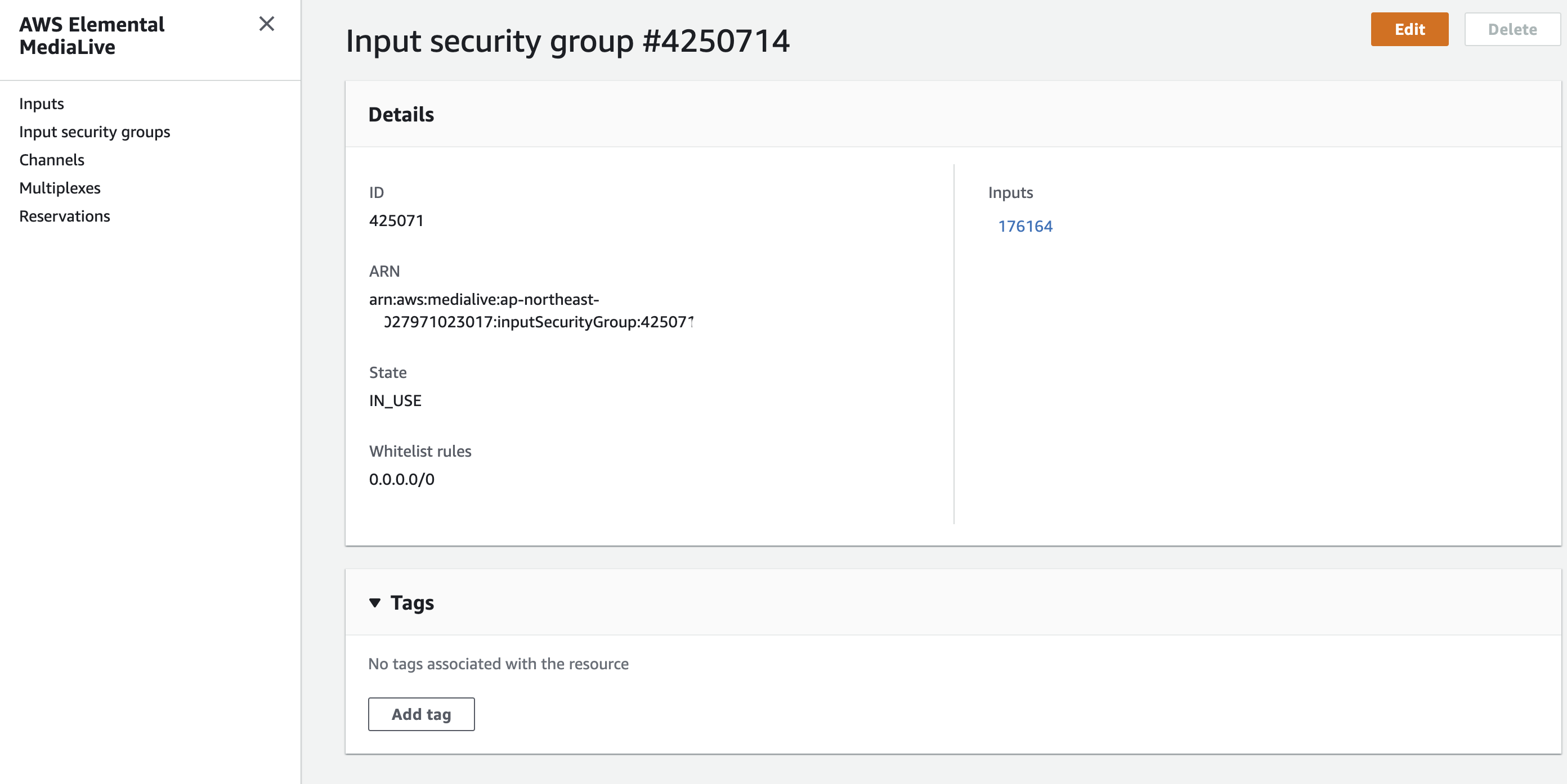 Locations Should Be Of The Form · Issue 4 · Awsdocs Aws Elemental Medialive User
