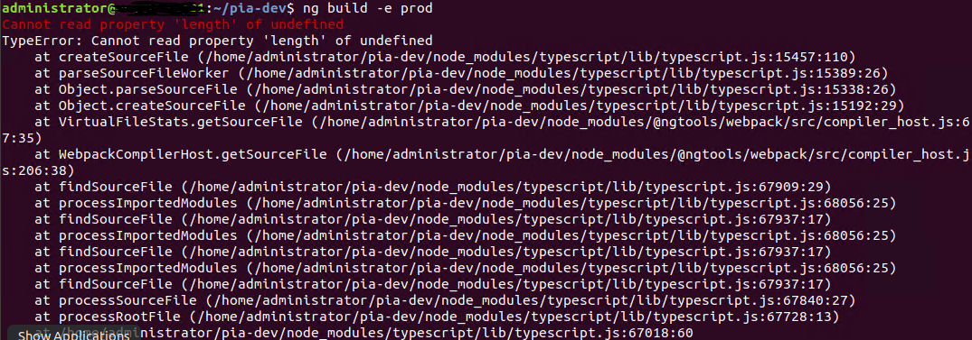 ng build et ng serve en mode prod ne fonctionnent pas · Issue #46 · LINCnil/pia · GitHub