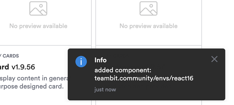 Info alert takes a long time to show after creating new component · Issue #5063 · teambit/bit ...