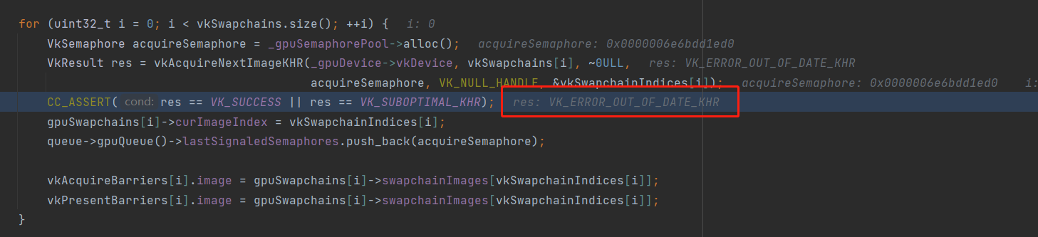 vulkan block at vkAcquireNextImageKHR on Android platform · Issue #12846 · cocos/cocos-engine ...