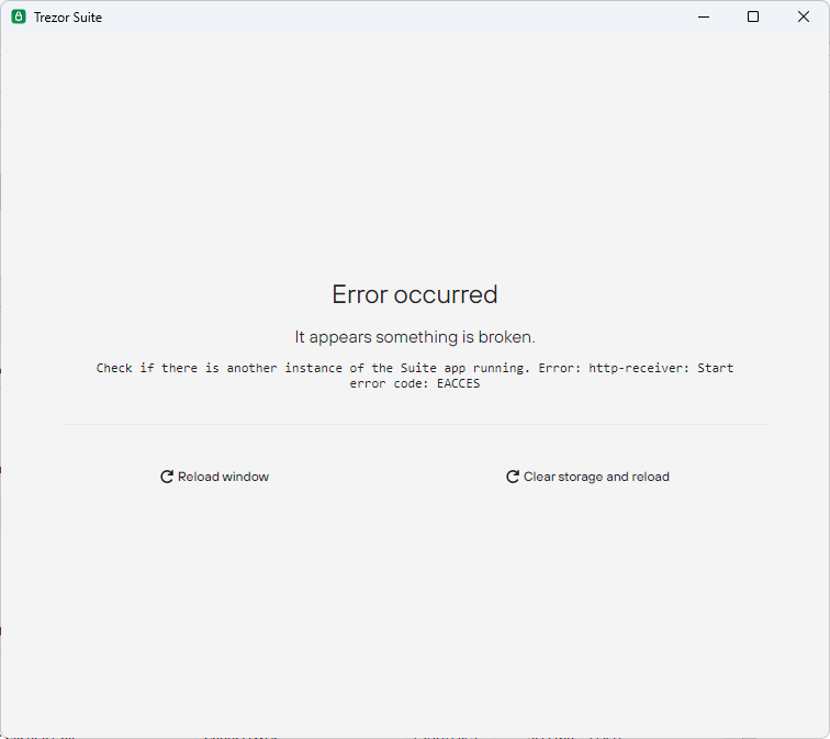 Cannot Start Trezor Suite After Update To 2293 · Issue 6507 · Trezortrezor Suite · Github