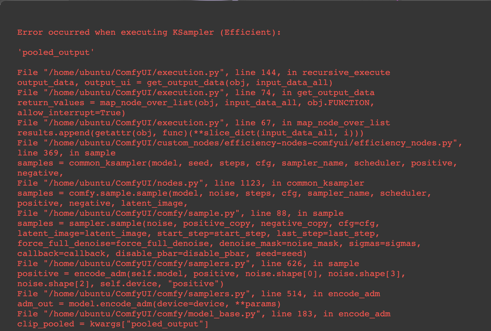 Loader not working with SDXL · Issue #63 · LucianoCirino/efficiency ...