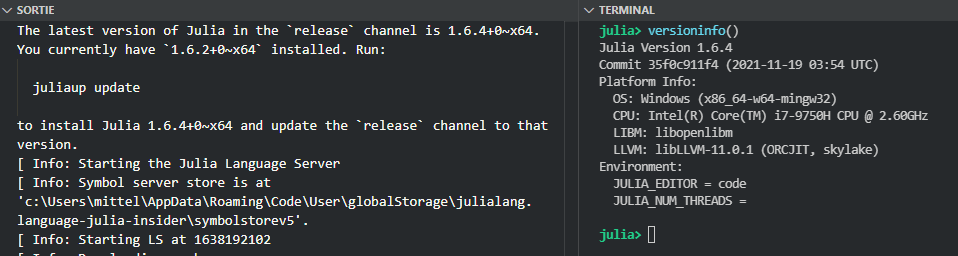 Julia launcher can't find other versions in VS-Code · Issue #179 · JuliaLang/juliaup · GitHub
